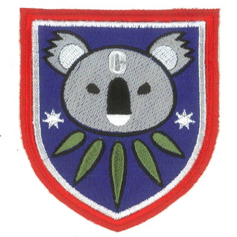 Girls und Panzer das Finale: Koala Forest High School Emblem Embroidery ...