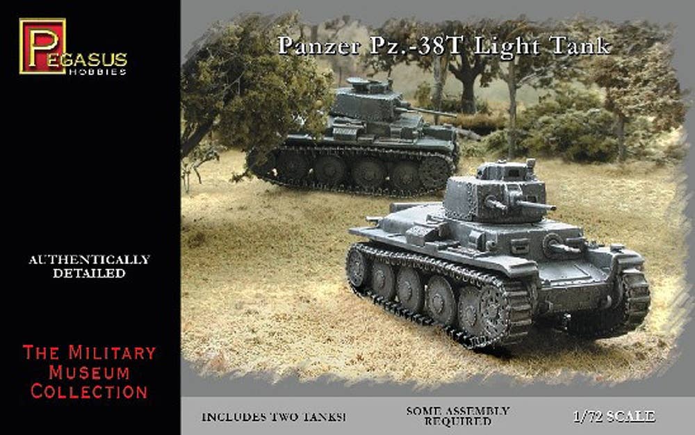 Panzer Pz. 38T Light Tank (Includes Two Tanks) | HLJ.com