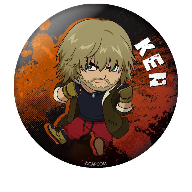 Street Fighter 6: Petanko Can Badge Ken | HLJ.com