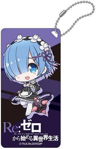 Re:Zero Starting Life in Another World: Petitco Acrylic Keychain Rem C ...