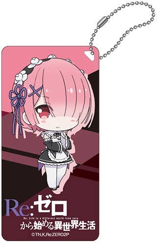 Re:Zero Starting Life in Another World: Petitco Acrylic Keychain Ram ...