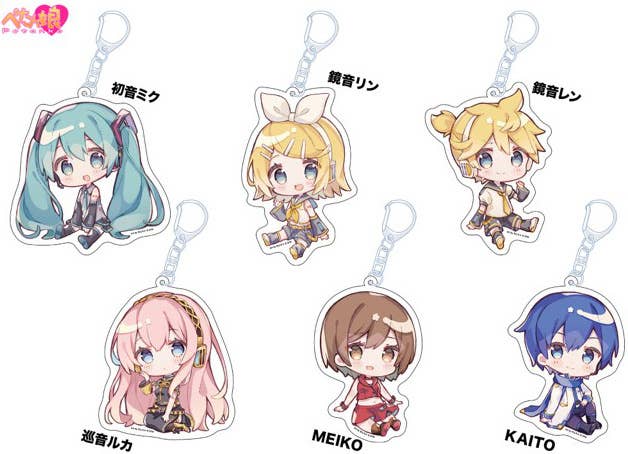 Piapro Characters: Petanko Acrylic Keychain Megurine Luka | HLJ.com
