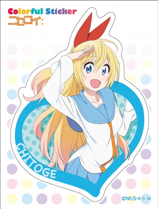 Nisekoi Colorful Sticker (Chitoge Kirisaki) | HLJ.com