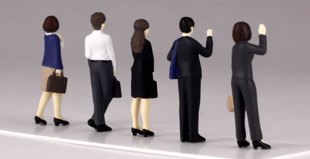 Super Mini Figure 2 Expert Office Worker Set | HLJ.com