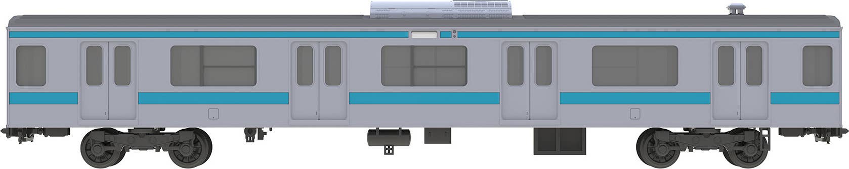 JR East Japan 209 Series DC Train type (Keihin Tohoku color) Saha 209 ...