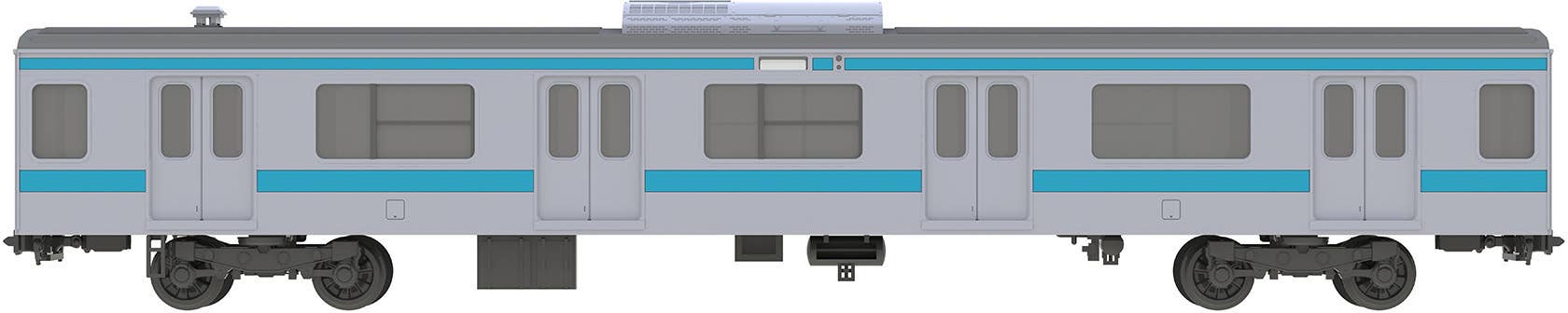 JR East Japan 209 Series DC Train type (Keihin Tohoku color) Saha 209 ...