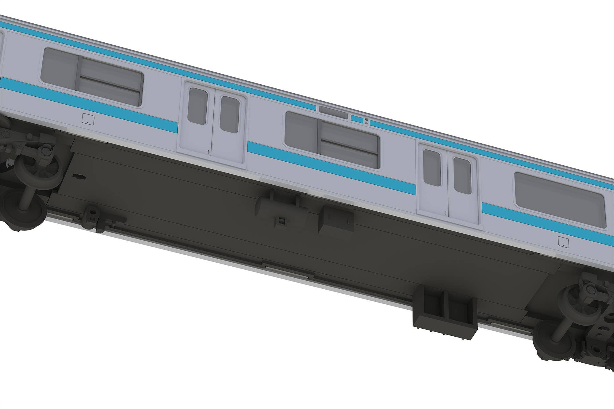 JR East Japan 209 Series DC Train type (Keihin Tohoku color) Saha 209 ...
