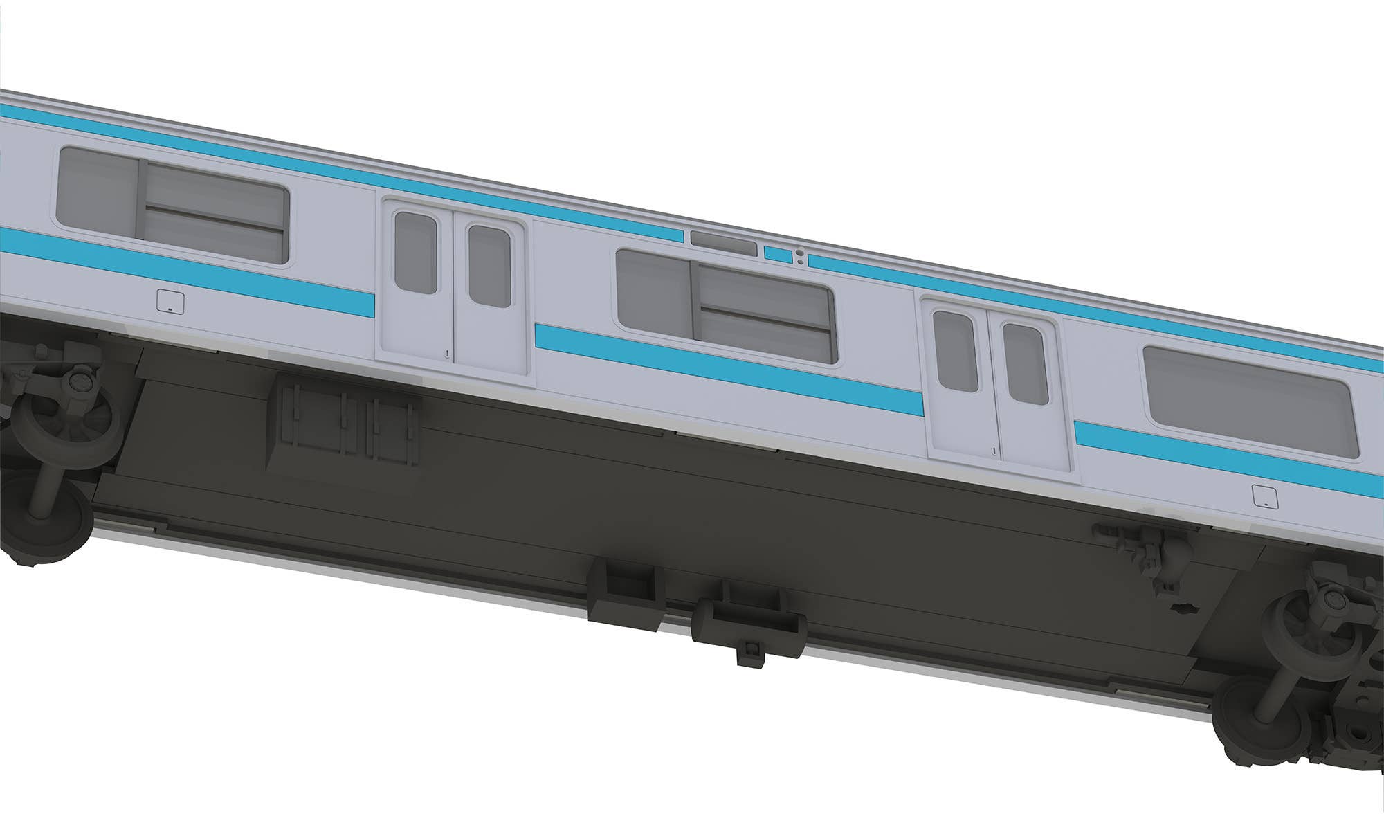 JR East Japan 209 Series DC Train type (Keihin Tohoku color) Saha 209 ...