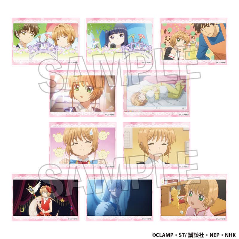 Cardcaptor Sakura Clear Card Edition: 1Box 10Pcs Trading Mini Picture ...