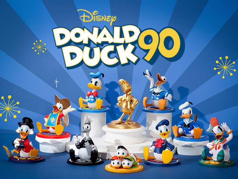 Disney Donald Duck 90th Anniversary Series 1Box 9pcs | HLJ.com