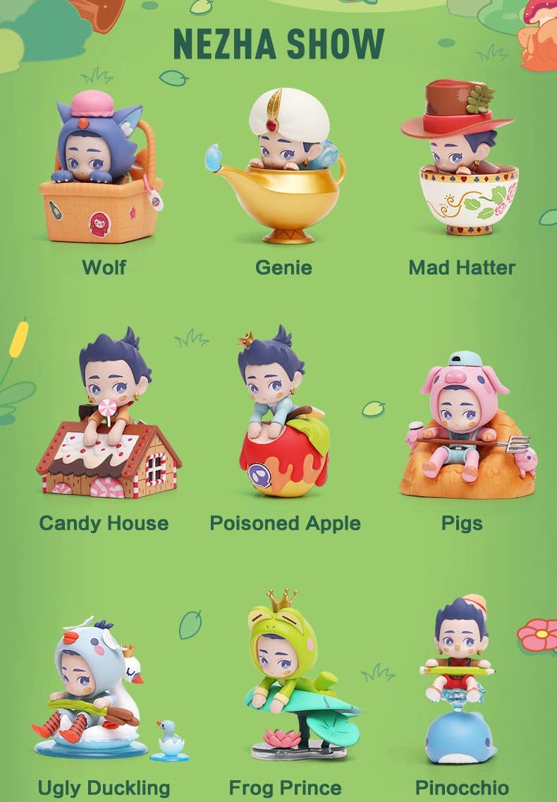 Fei Ren Zai: Nezha's Fairy Tale Tour Series: 1Box (9pcs) | HLJ.com