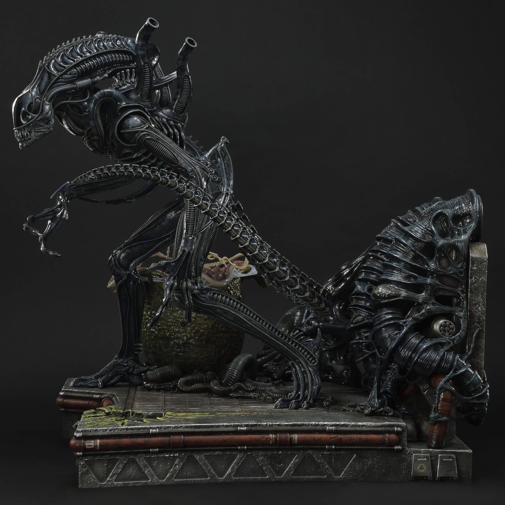 Premium Masterline Dark Horse Comics Alien: Warrior Alien Statue PMDHAL ...