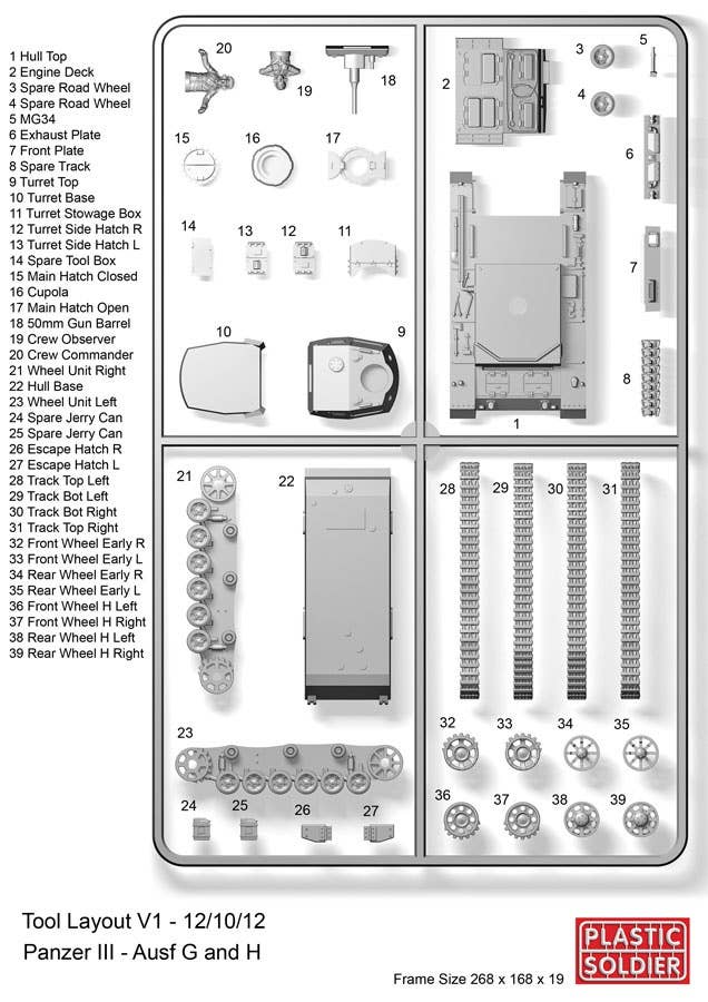 Panzer III G,H Tank | HLJ.com