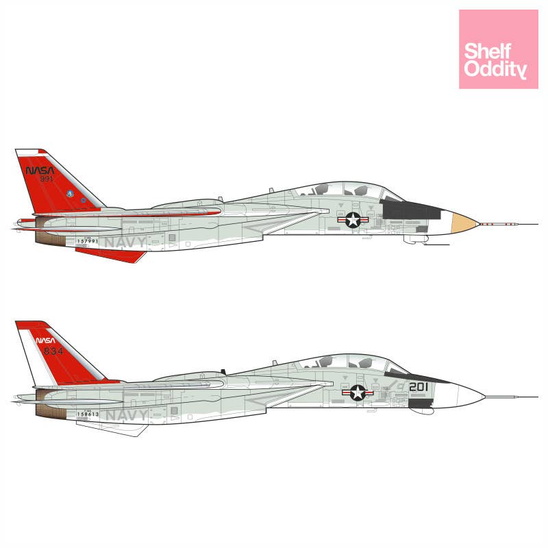 F-14A VSTFE (JF-14, NASA 834, 991) | HLJ.com