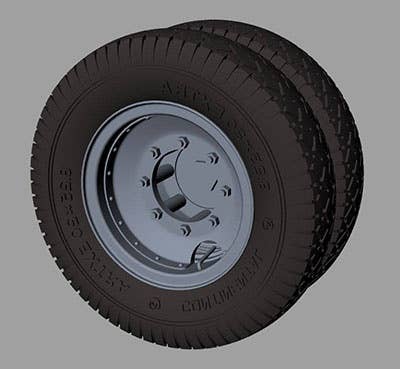 Australia Adgz (M35) Armored Car Tire Wheel Continental | HLJ.com