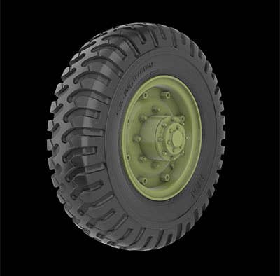 Tire Wheel for England Daimler AC Armored Car (Avion) | HLJ.com