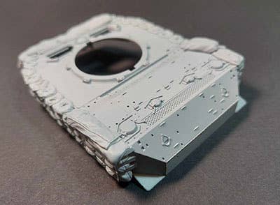 U.S. M5 Stuart Upper Body with Sandbag Armor | HLJ.com