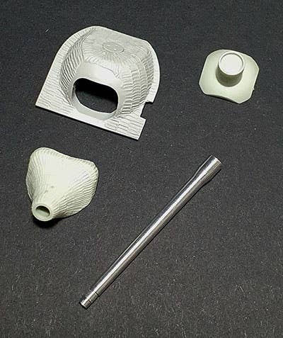 Germany Jagdpanzer IV 7.5cmPak39L / 48 Tank Gun & Mantlet (No Muzzle ...