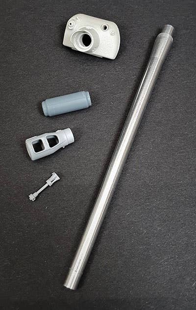 Russian T-10A Heavy Tank 122mm D-25 Tank Gun & Mantlet | HLJ.com