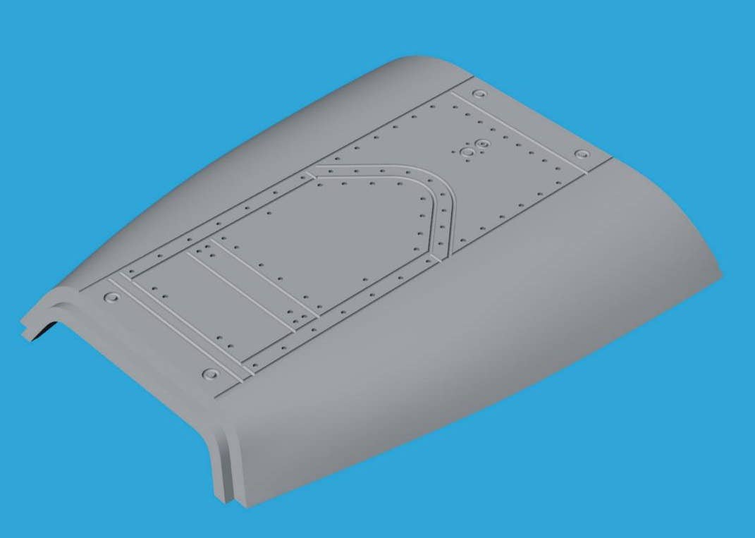 A-10A/C Thunderbolt II Closed Fuel Access Panel - Early V. | HLJ.com