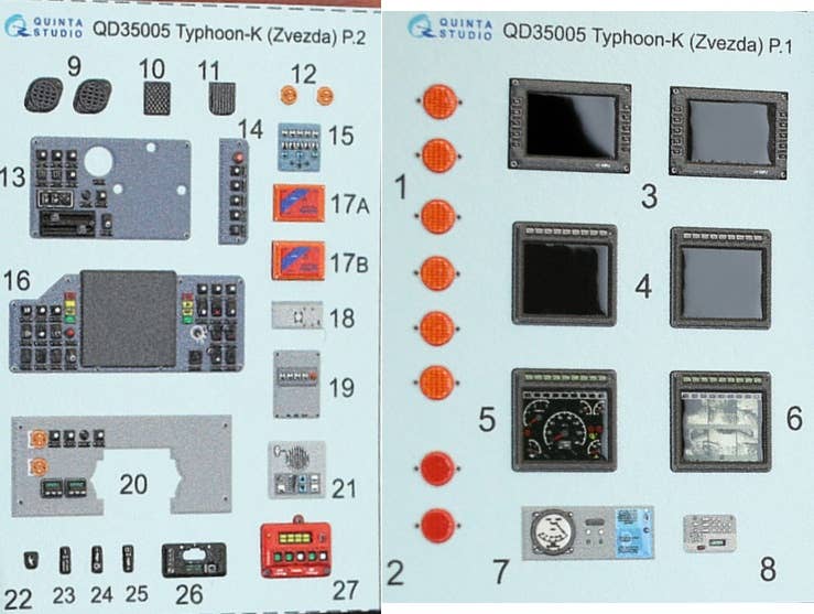 MRAP Typhoon-K 3D-Printed & Coloured Interior Decal (for Zvezda kits ...