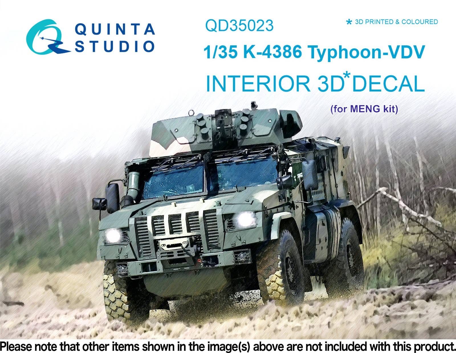 K-4386 Typhoon VDV 3D-Printed & Colored for MENG kit | HLJ.com