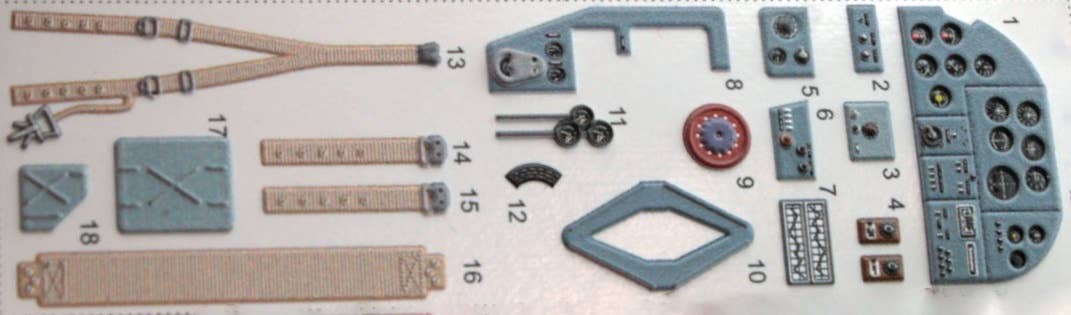 Il-2 Interior 3D Decal (for Italeri / Academy) | HLJ.com