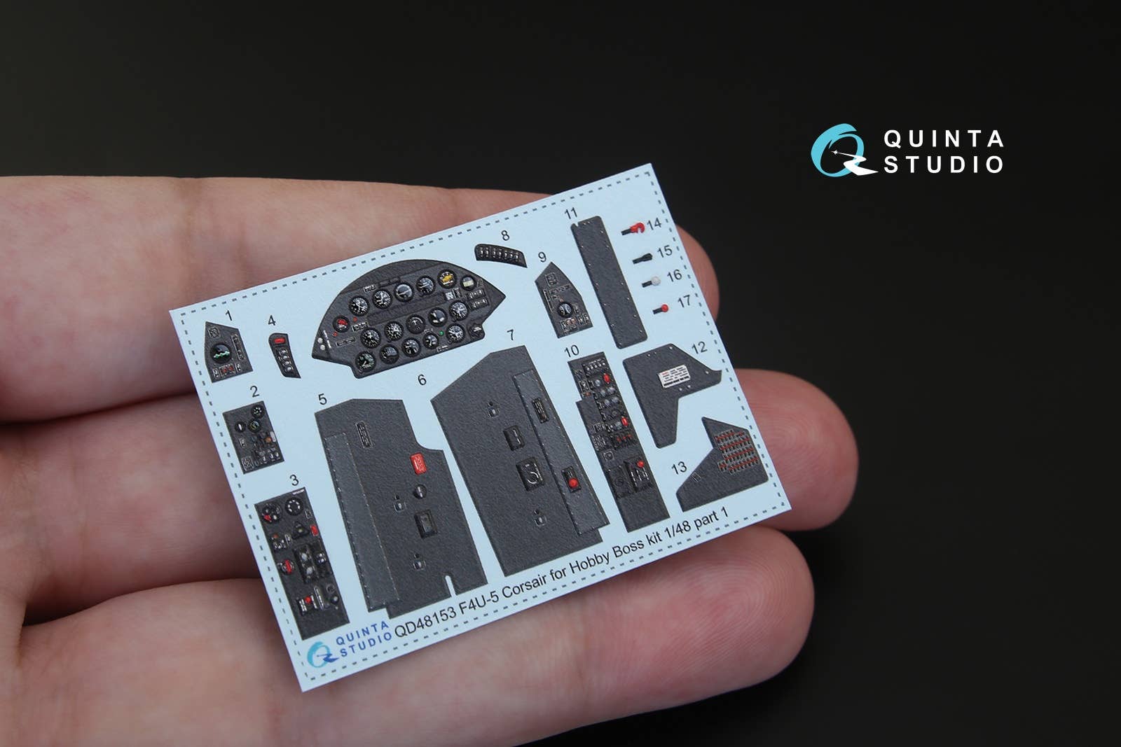 F4U-5 Corsair Interior 3D Decal (for Hobby Boss kit) | HLJ.com