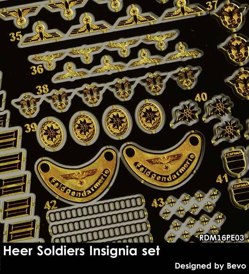 Heer Soldiers Insignia Set | HLJ.com