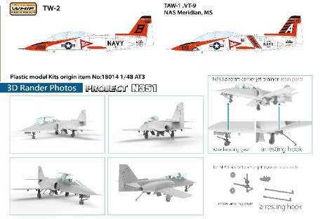 US Navy VTXTS Project N351 Trainer "What If" Version | HLJ.com