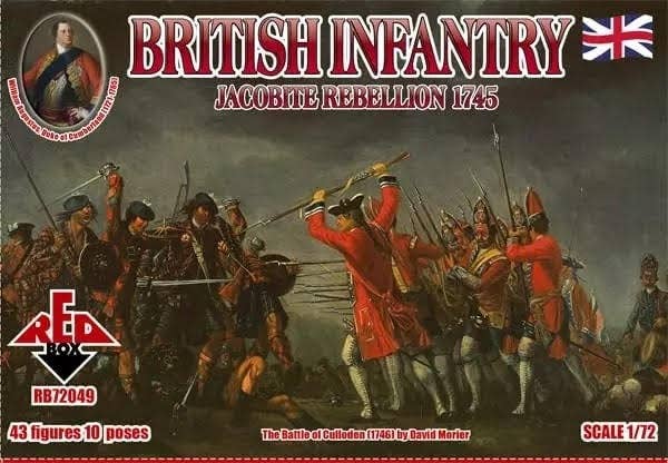 British Infantry 1745. Jacobite Rebellion | HLJ.com