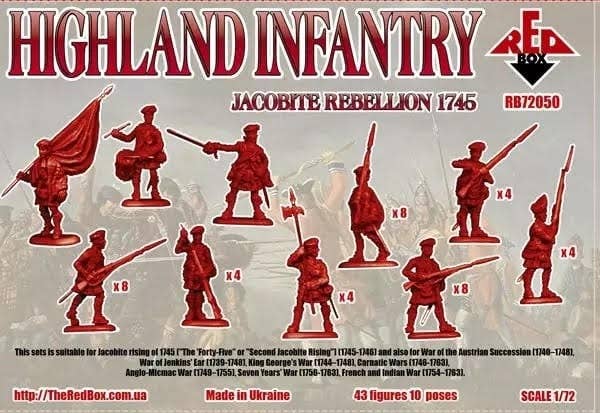 Highland Infantry 1745. Jacobite Rebellion | HLJ.com