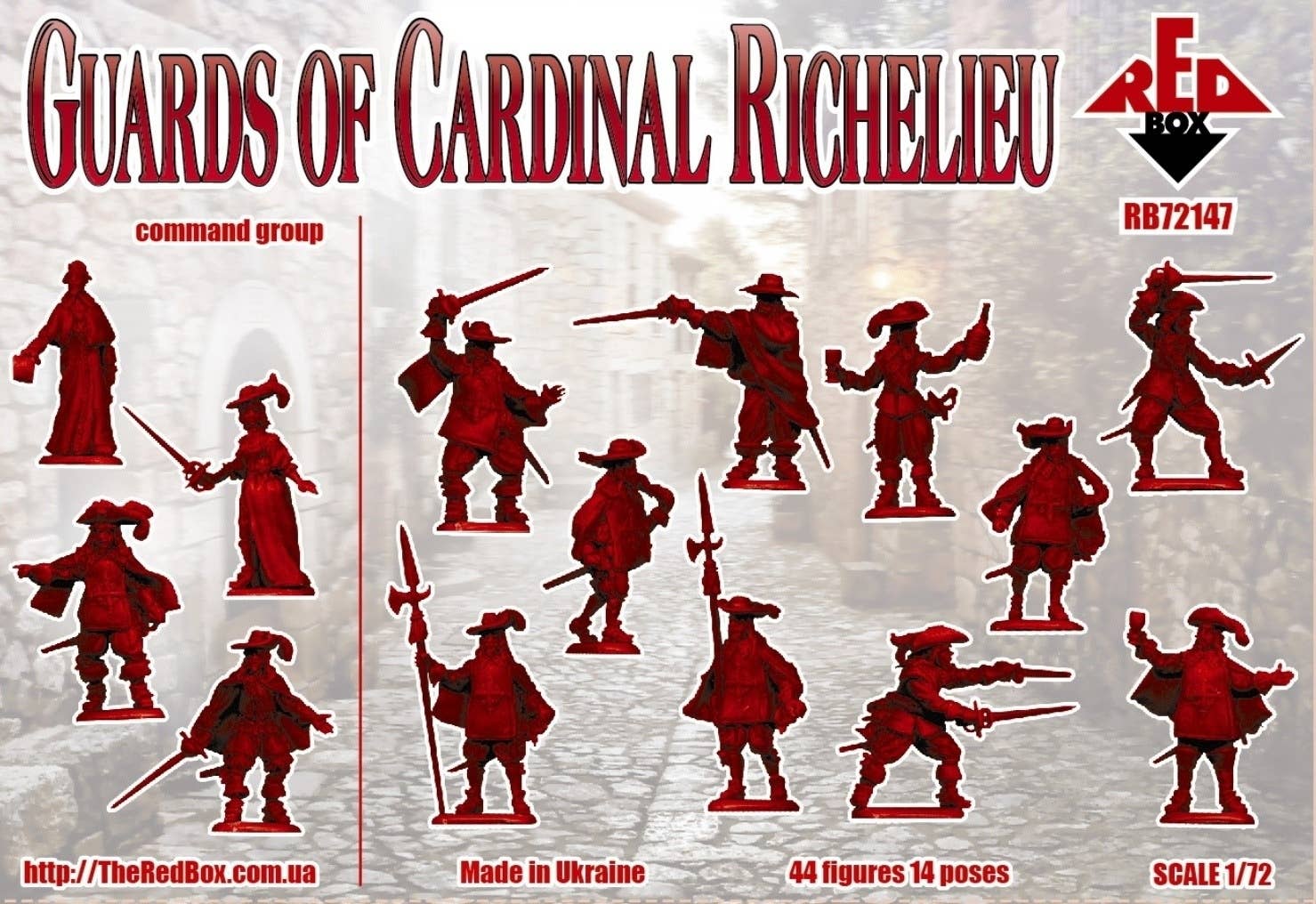 Guards of Cardinal Richelieu (44 figures 14 poses) | HLJ.com