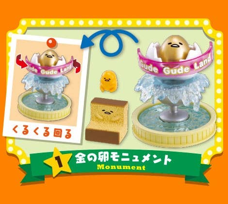 Gudetama GudeGude Land: 1Box (8pcs) | HLJ.com