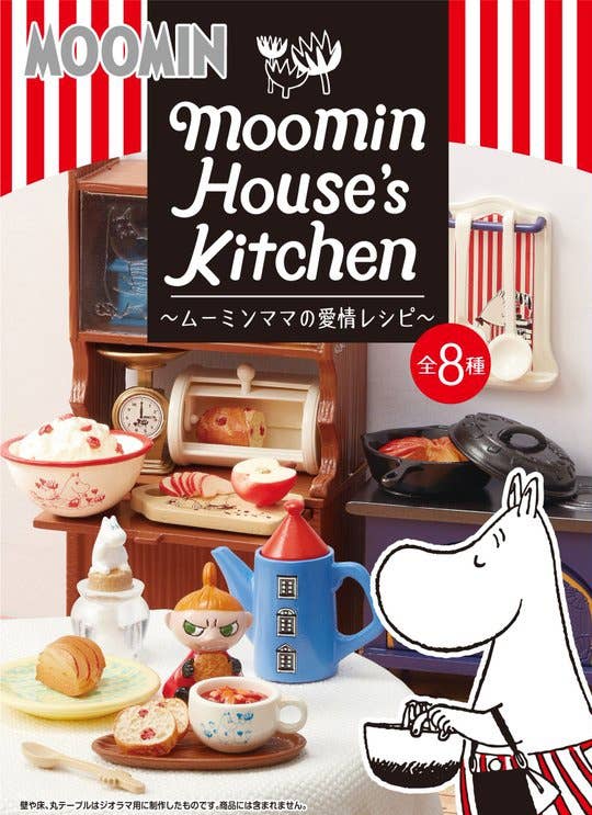 Moomin: Moomin House's Kitchen "Moomin Mom's Love Recipe" 1Box 8pcs ...