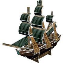 Mini 3D Puzzle Pirate Ship (23 x 17cm) | HLJ.com