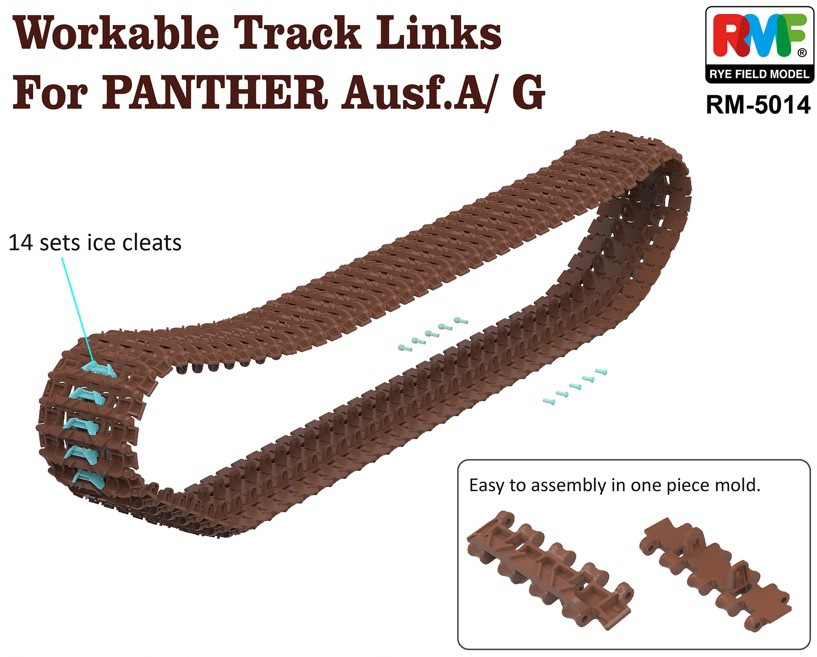 Panther Ausf.A/G Workable Track Link | HLJ.com