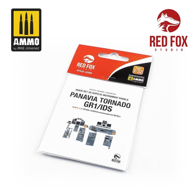 Tornado GR1/IDS 3D Acrylic Instrument Panel (for Revell) | HLJ.com