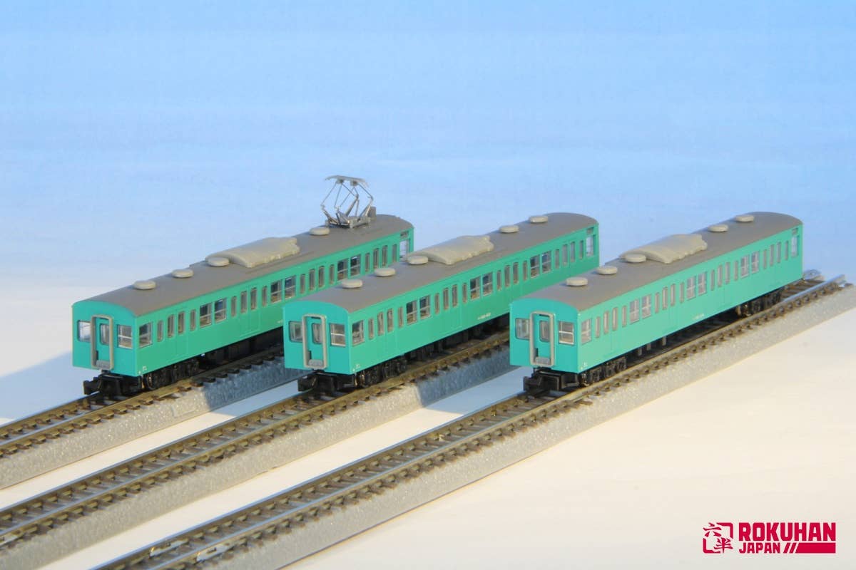 JNR 103 Series Emeraldgreen Joban Line 3 Car Additional Set | HLJ.com