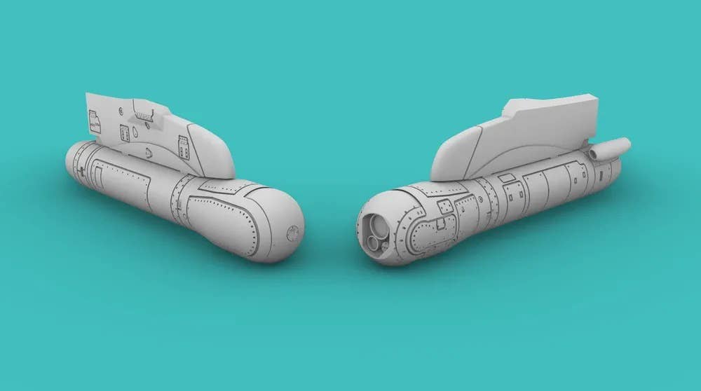 Talios targeting pod for rafale (set of 2) | HLJ.com