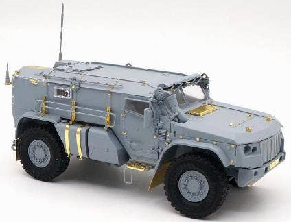 Russian Wheeled Armored Vehicle Typhoon VDV K-4386 Mine Protection Type ...