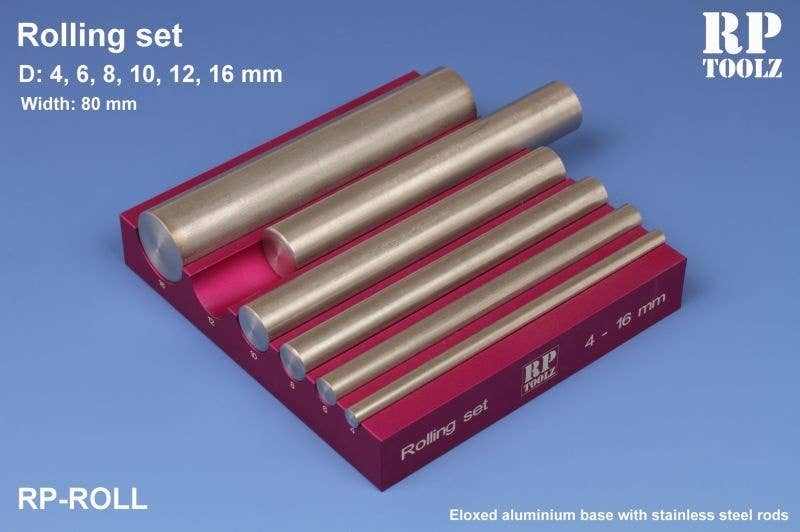 Rolling Set Rolls 4, 6, 8, 10, 12 & 16mm diameter tubes. Rollers are ...
