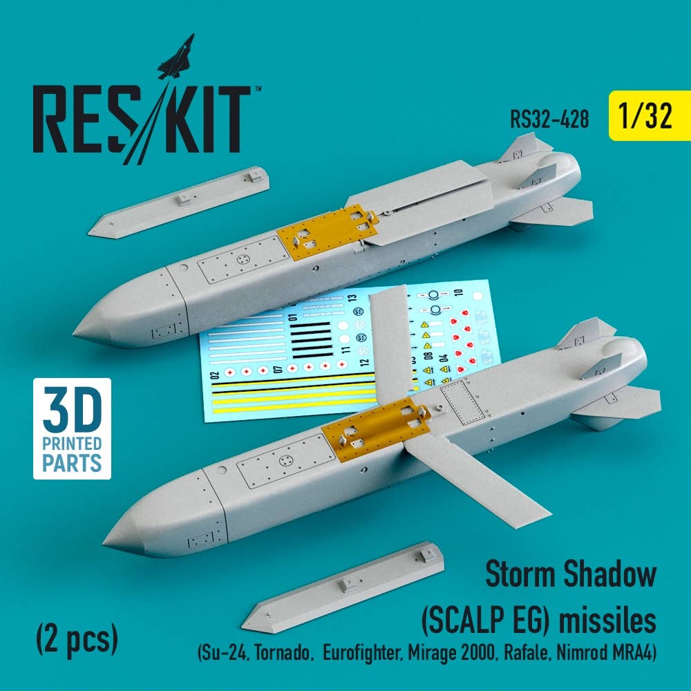 Storm Shadow (SCALP EG) missiles (2 pcs) (3D Printing) | HLJ.com