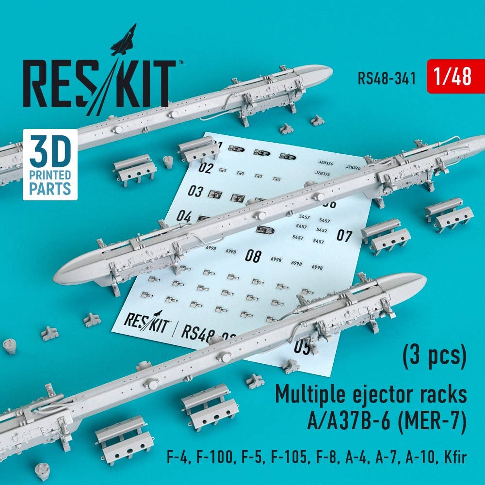 Multiple ejector racks A/A37B-6 (MER-7) (3 pcs) | HLJ.com