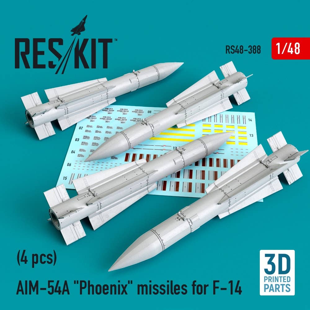 AIM-54A Phoenix missiles for F-14 (4pcs) | HLJ.com