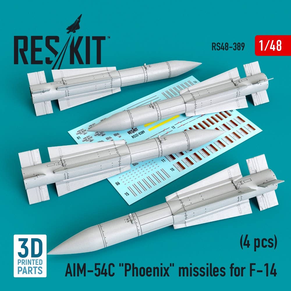 AIM-54C Phoenix missiles for F-14 (4pcs) | HLJ.com