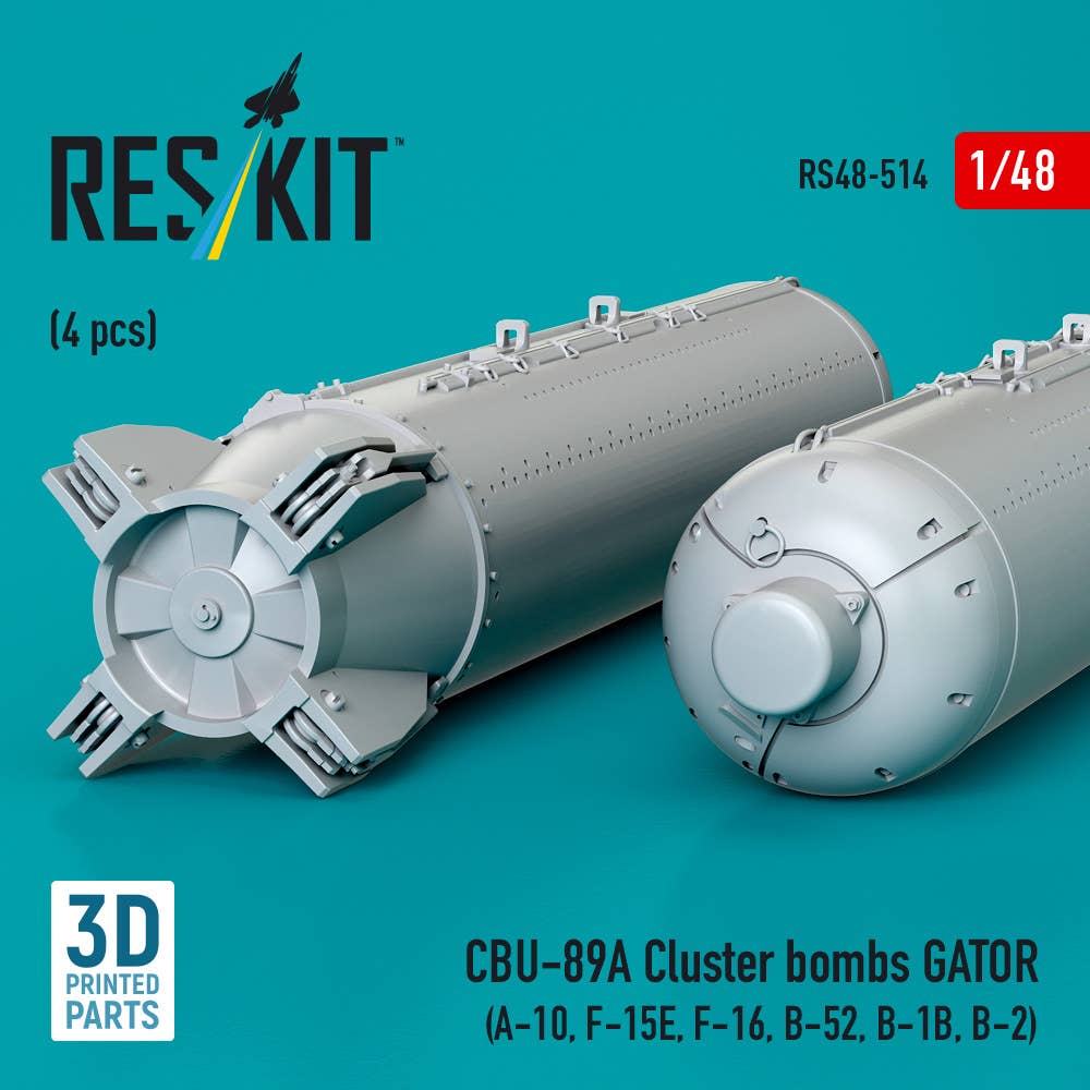 CBU-89A cluster bombs GATOR (4 pcs) | HLJ.com