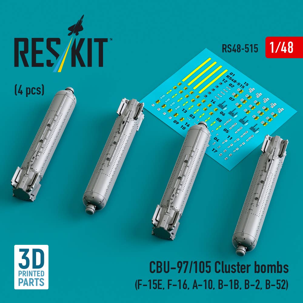 CBU-97/105 cluster bombs (4 pcs) | HLJ.com