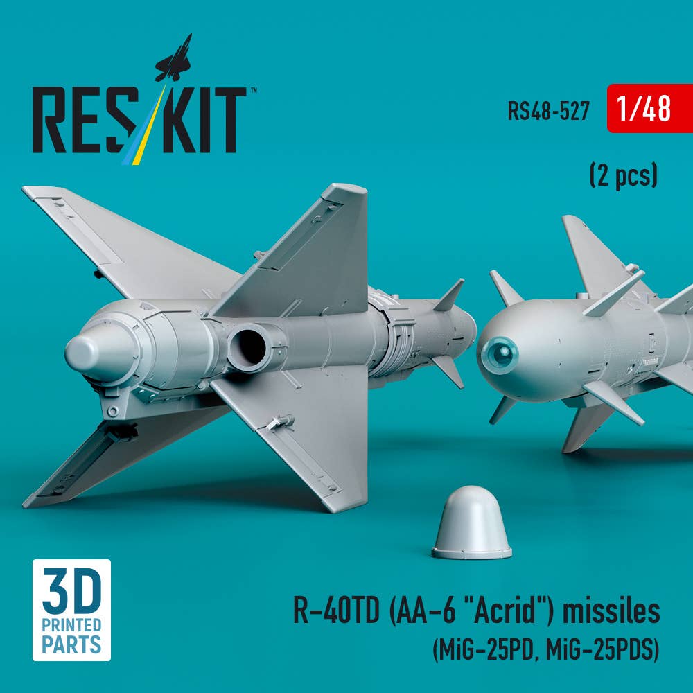 R-40TD (AA-6 Acrid) IR missiles (for MiG-25PD, MiG-25PDS, 2 pcs) | HLJ.com