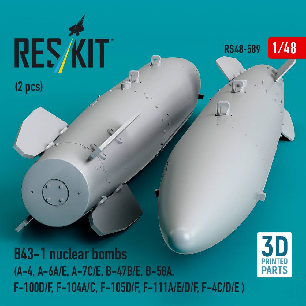 B43-1 nuclear bombs (2 pcs) | HLJ.com